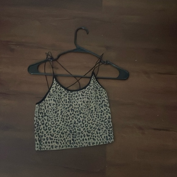 Tops | Cheetah Tank Ribbed Seamless | Poshmark